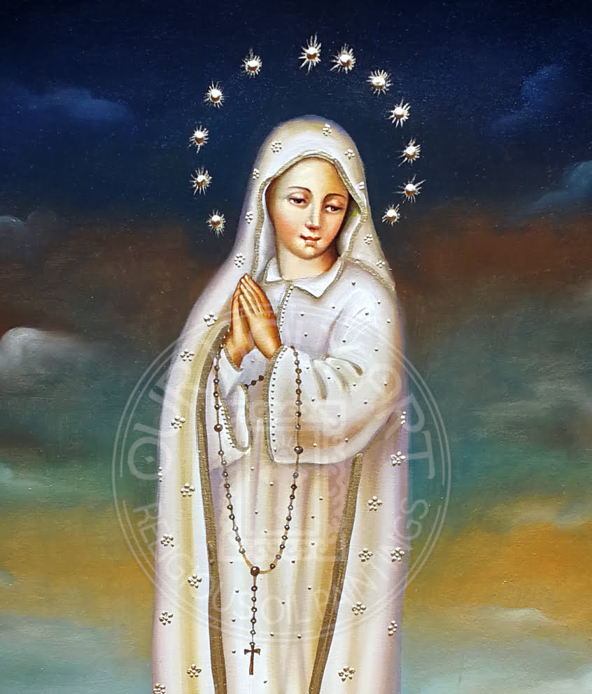 Our Lady Of Fatima Painting